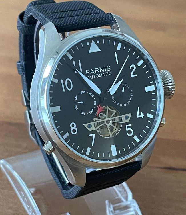 Parnis Pilot’s Watch Automatik Uhr neu & ungetragen | Kaufen auf Ricardo