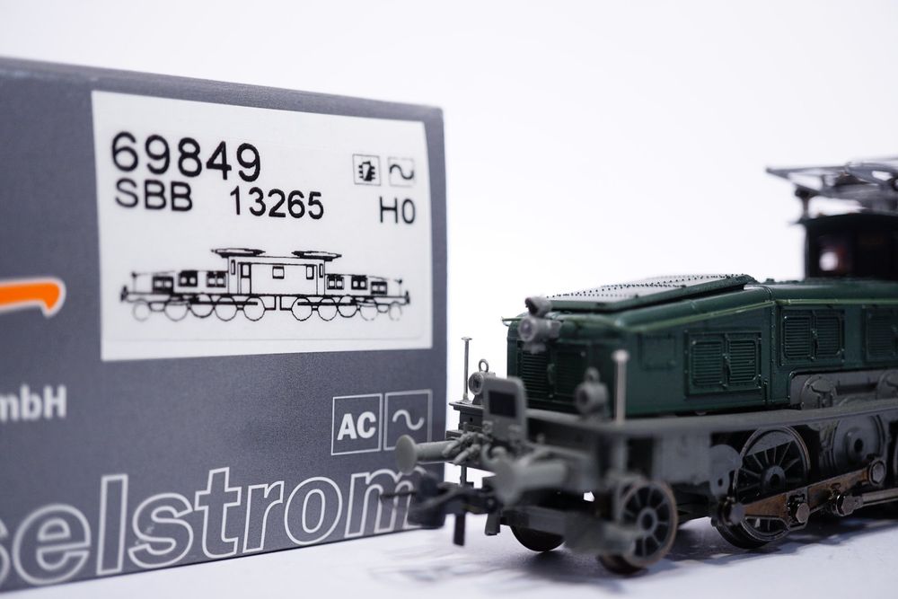 4Ω Roco 69849 SBB Ce 6/8 Krokodil 13269 grün digital (Gebraucht) in ...
