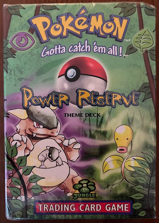 Pokemon Base Set 1999 Theme Dec Jungle Power Reserve SEALED! | Kaufen ...