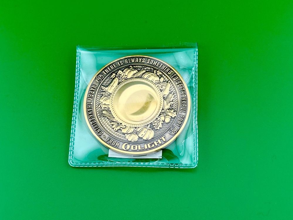 Olight “Thanksgiving Day Coin” | Kaufen auf Ricardo