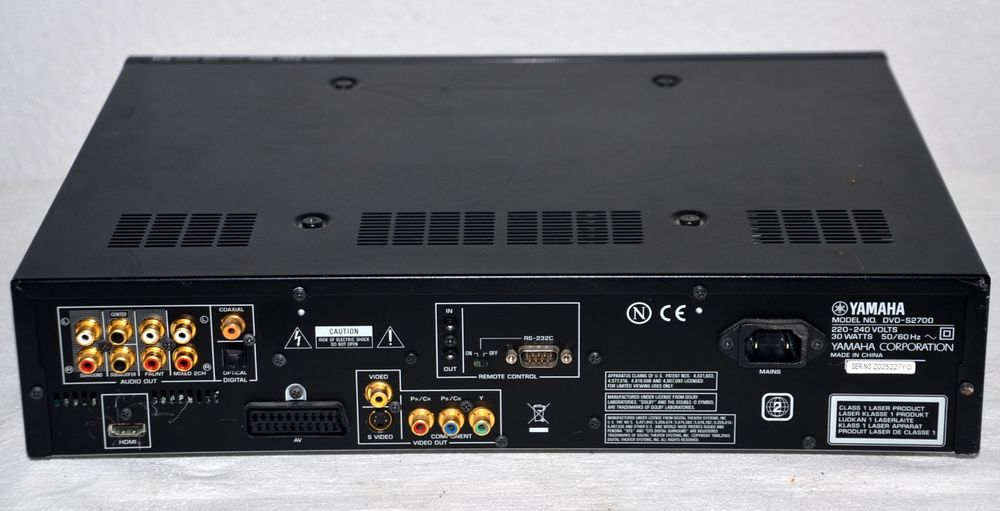 Yamaha DVD-S2700 CD Player HDMI SACD (Gebraucht) in Collonges für CHF 260 – mit Lieferung auf ...