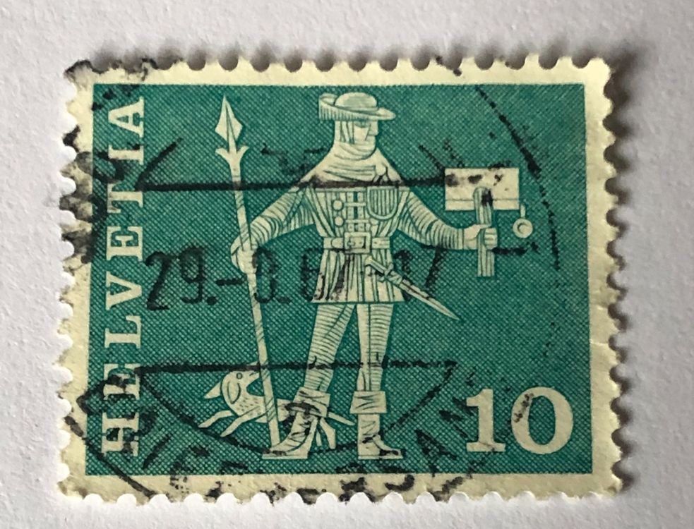 Nr.356 mit Vollstempel (Gebraucht) in Aarau für CHF 0.2 – mit Lieferung auf Ricardo kaufen