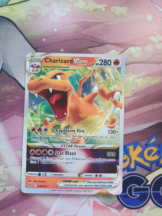 Charizard Vstar 018/172 Brilliant Stars | Kaufen auf Ricardo