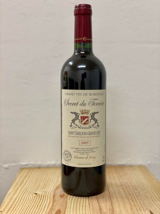 Secret Du Terroir - Saint Émilion - Grand Cru (Rarität) (Neu (gemäss ...