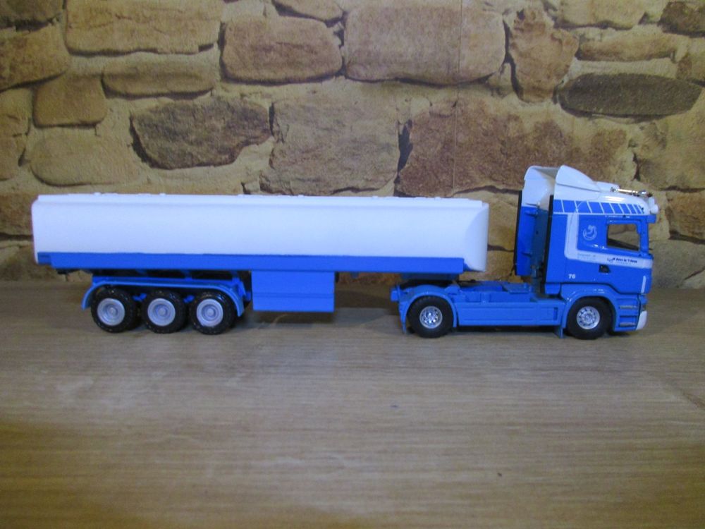 Tekno 1:50 Eigenbau Scania INT VEEN Auflieger von Conrad (Gebraucht) in ...