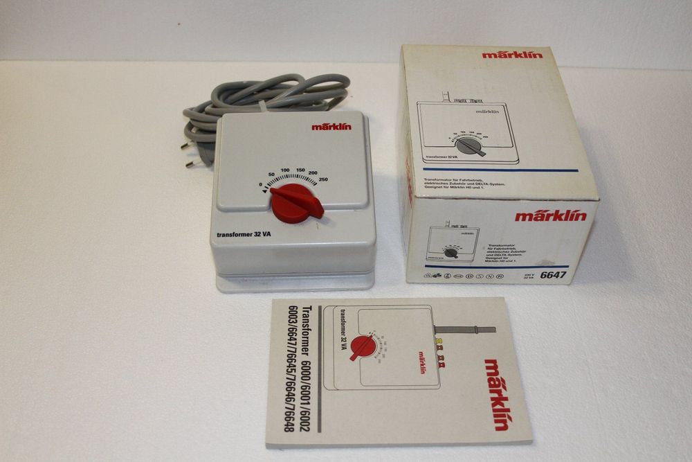 Märklin 6647 Transformator 32 VA Trafo | Kaufen auf Ricardo