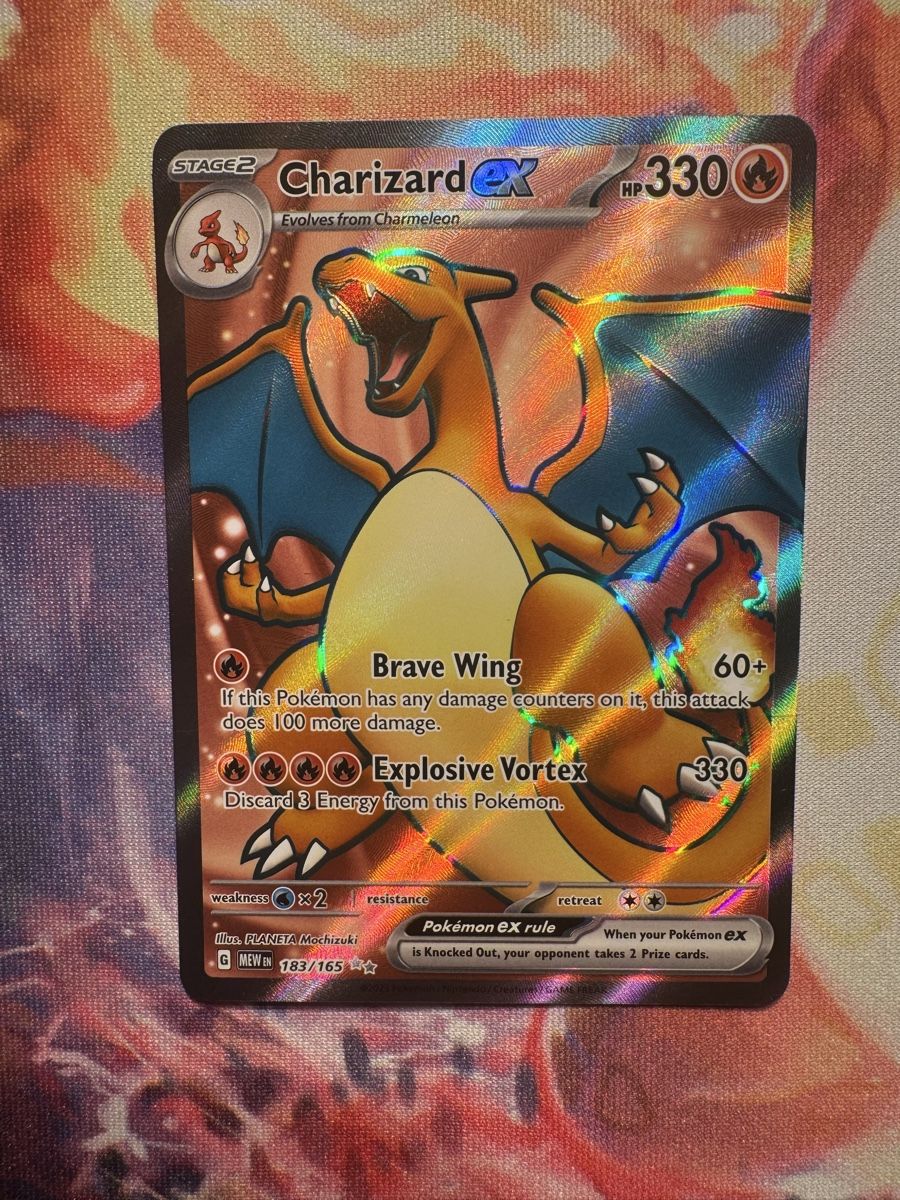 Charizard EX 183 🇬🇧 MEW 151 (Neu (gemäss Beschreibung)) in Böckten für ...