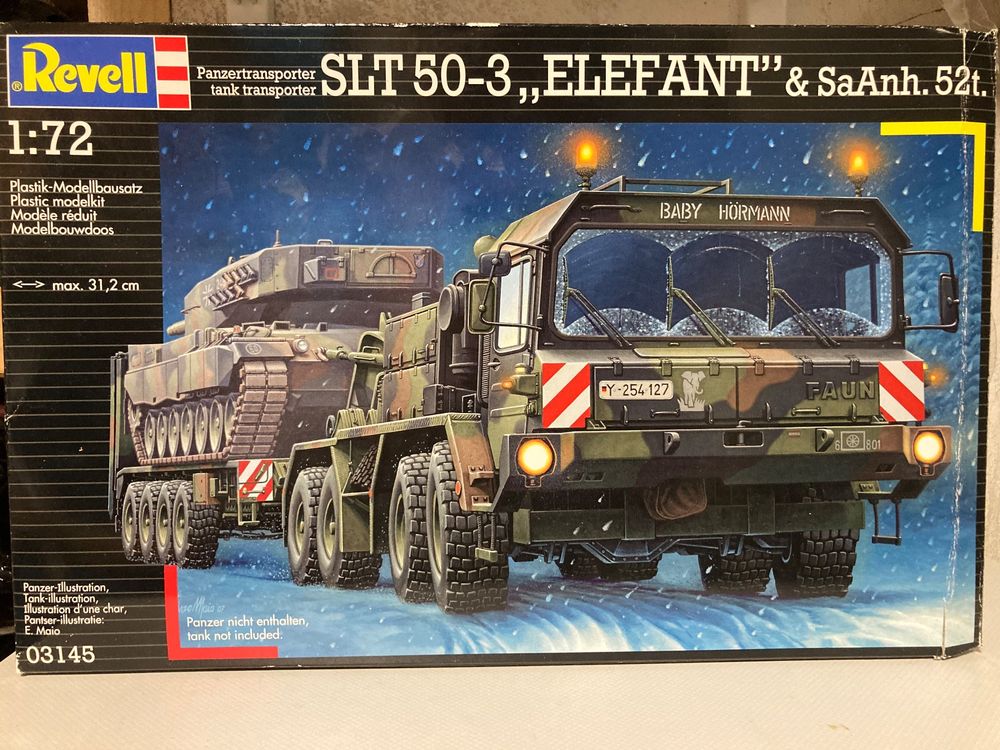 SLT 50-3 "Elefant" Panzertransporter von Revell | Kaufen auf Ricardo