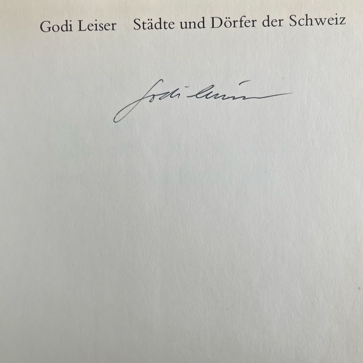 Städte und Dörfer der Schweiz (Gebraucht) in Schwyz für CHF 5 – mit Lieferung auf Ricardo kaufen