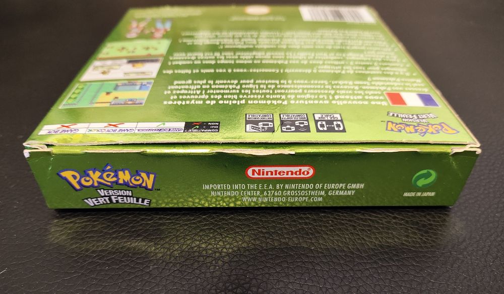 Pokémon version Vert Feuille Nintendo Gameboy Advance (Gebraucht) in ...