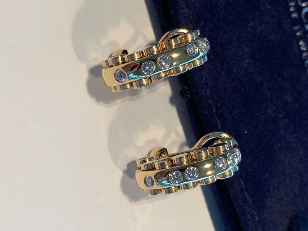 Original Bucherer Dizzler Ohrringe mit Diamanten, wie neu (Gebraucht ...