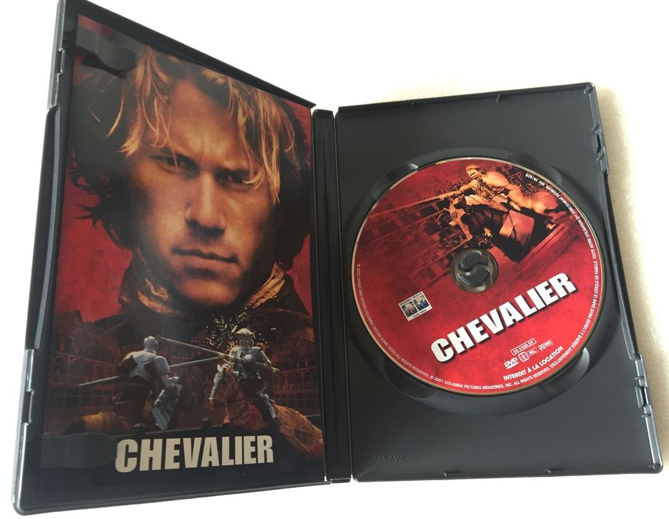 A Knight's Tale CHEVALIER Heath Ledger English Français DVD (Gebraucht ...