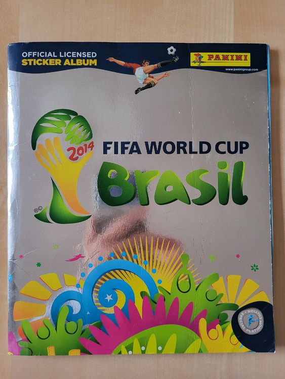 Paninialbum Brasil 2014, komplett, special platinum edition (Gebraucht ...