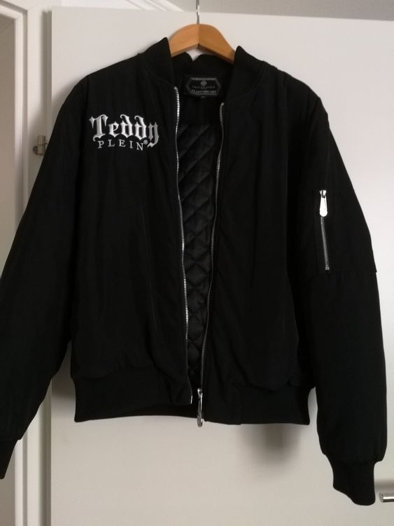Jacke Bomberjacke Philipp Plein Teddy XL Neuwertig (Gebraucht) in ...
