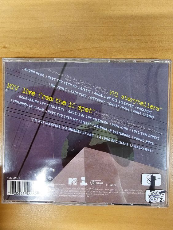 2 CDs, Counting Crows, Across A Wire (Live In New York City) | Kaufen ...