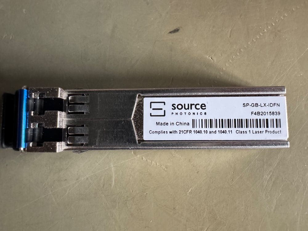 SFP-Gigabit-LX 13310nm Source Photonics Set à 15stk. (Gebraucht) in ...