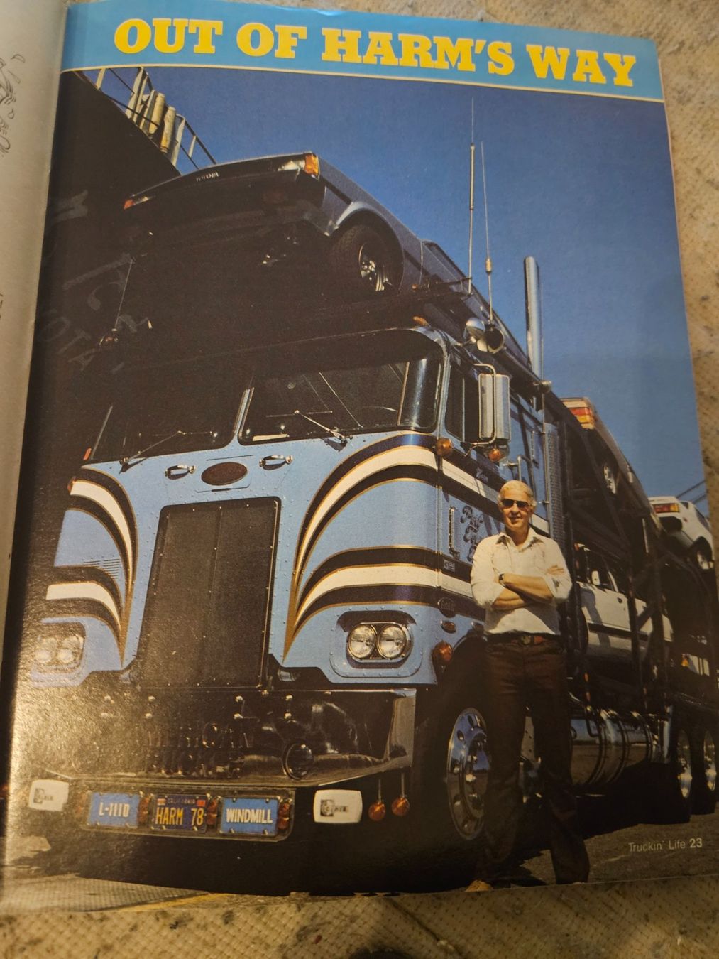 Truckin Life 7/84 DAF Mitsubishi Peterbilt 352 xx (Gebraucht) in Flawil ...