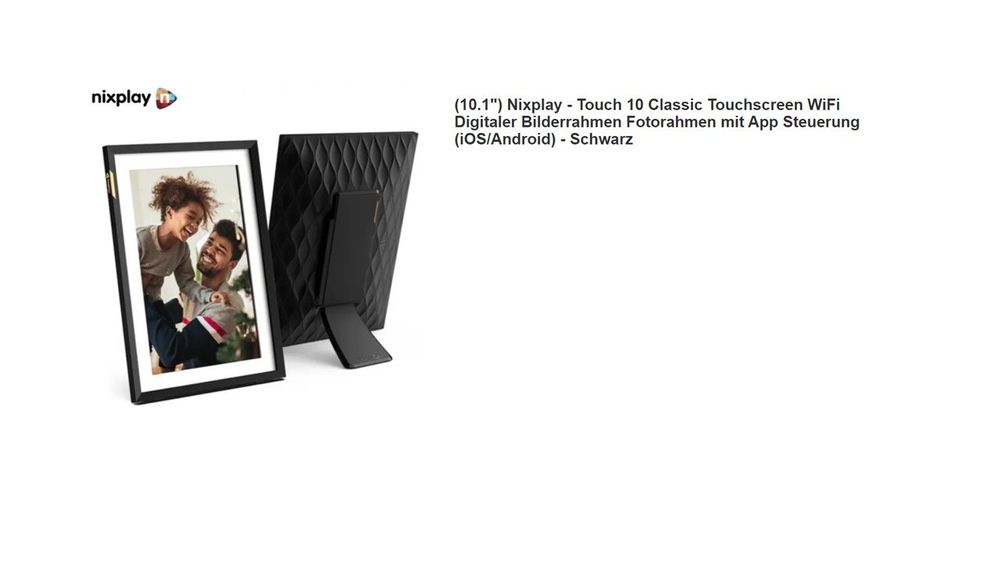 Nixplay - Touch 10 Classic Touchscreen (Neu und originalverpackt) in ...