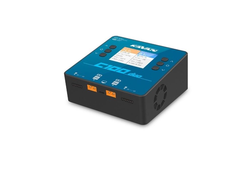 📍KAVAN C100 Duo Ladegerät mit Balancer 2x 500W👍🔥 (Neu und ...