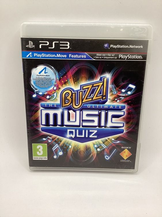 Buzz! The Ultimate Music Quiz PS3 | Kaufen auf Ricardo