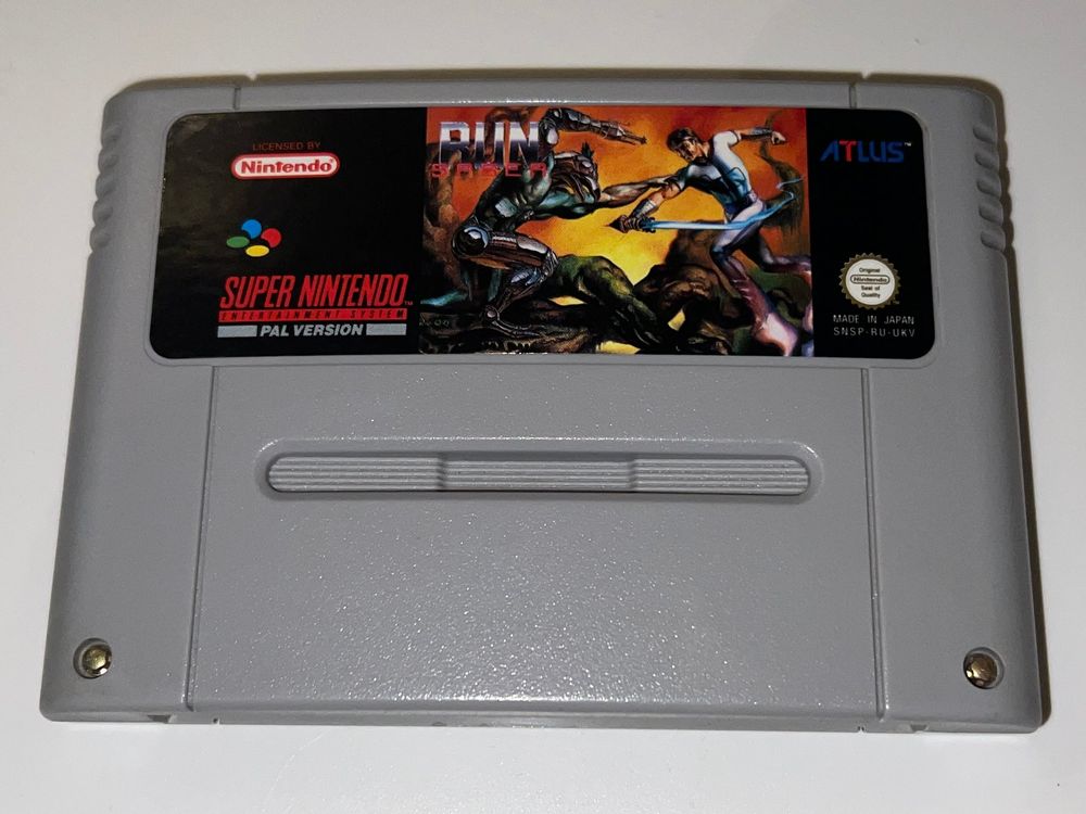 Super Nintendo (SNES) Spiel - Run Saber / RunSaber | Kaufen auf Ricardo