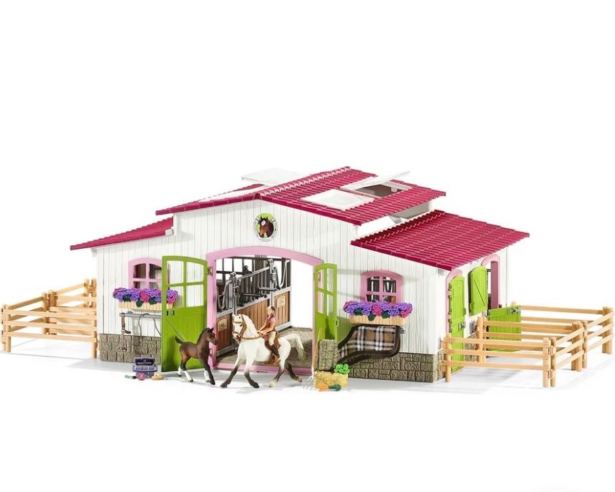 Schleich Horse Club Pferdestall 42344, neuwertig! | Kaufen auf Ricardo