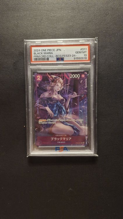 One Piece TCG Black Maria PSA 10 (Neu (gemäss Beschreibung)) in Bülach ...