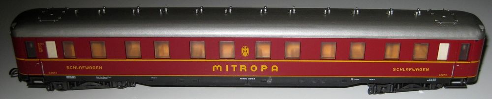 Liliput 83702 Meistermodell, Mitropa-Schlafwagen, DC, OVP (Neu (gemäss ...