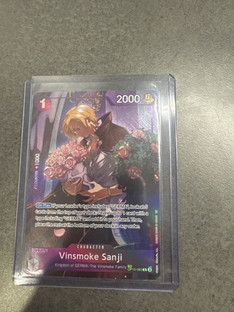 One Piece Card Game - Vinsmoke Sanji TR OP10-063 (Neu (gemäss ...
