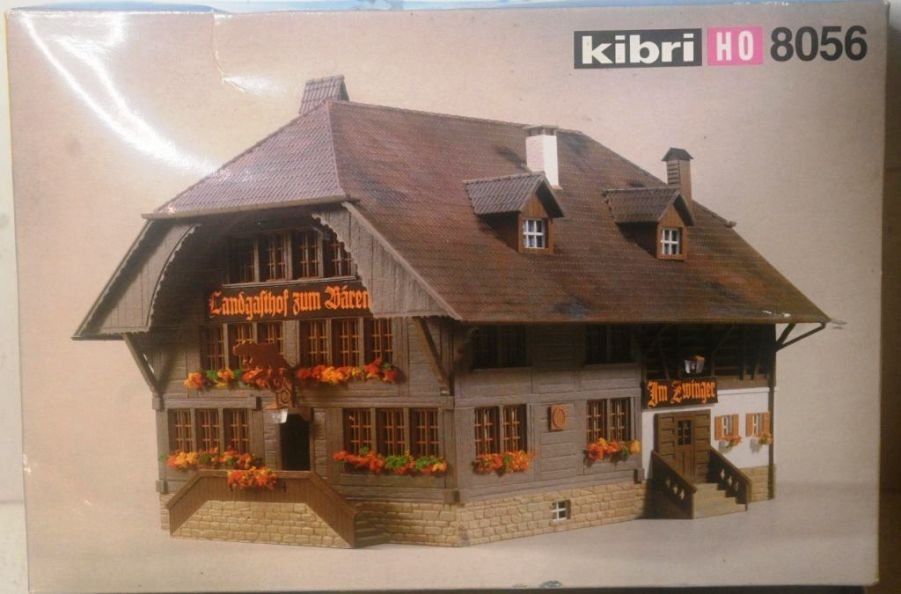 Kibri 8056 H0 1:87 Berner Landgasthof zum Bären, Bausatz (Neu und ...