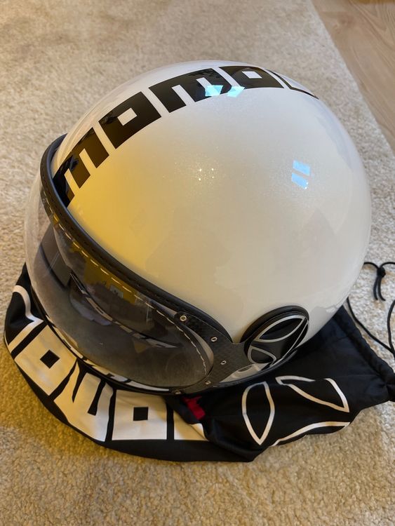 Helm Momo Design Fgtr Evo Helm weiß NEU ungetragen (Neu und ...