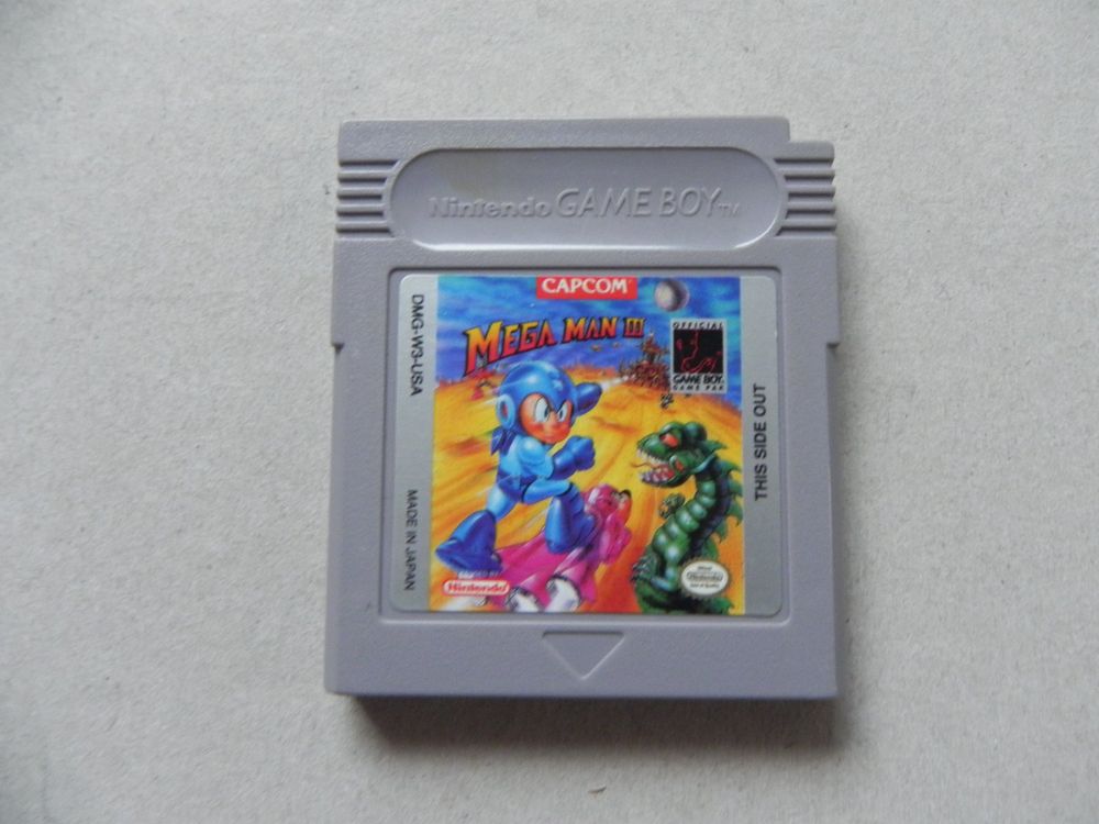 Orginal Nintendo Gameboy Game Boy Kult GB Spiel Mega Man 3 (Gebraucht ...