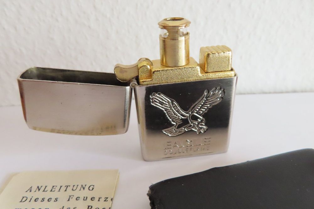Eagle Double Flame Feuerzeug Gas (Gebraucht) in Basel für CHF 4 – mit Lieferung auf Ricardo kaufen