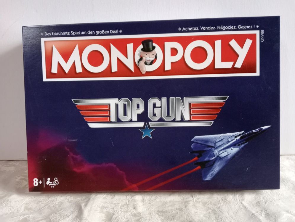 Monopoly Top Gun - Inhalt Neu - Komplett von 2020 (Neu (gemäss ...