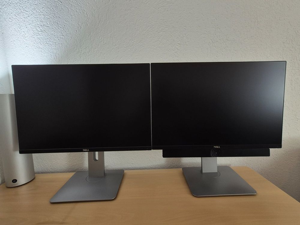 2 x Dell Monitor 24" Ultrasharp U2415b inkl. Dell Soundbar (Gebraucht ...