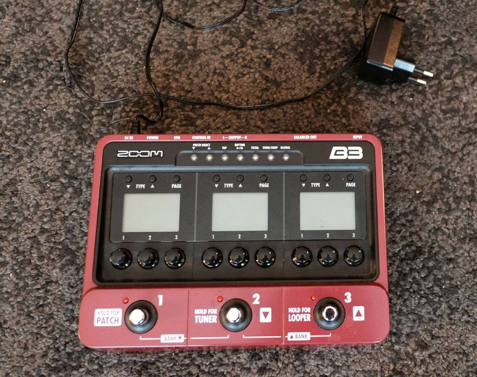 ZOOM B3 - Bass Effect Pedal (Gebraucht) in für CHF 42 – mit Lieferung ...