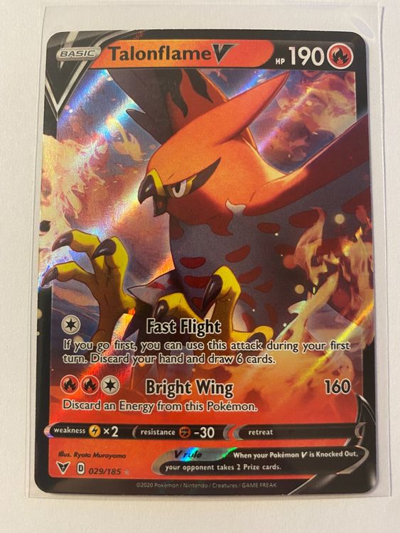 Pokemon Talonflame V 029/029 Vivid Voltage EN | Acheter sur Ricardo