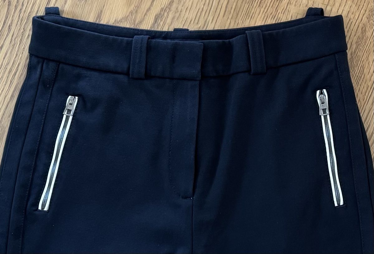 Marc O’Polo Hose Schwarz mit beigen Details, Gr. 38 (Neu (gemäss ...