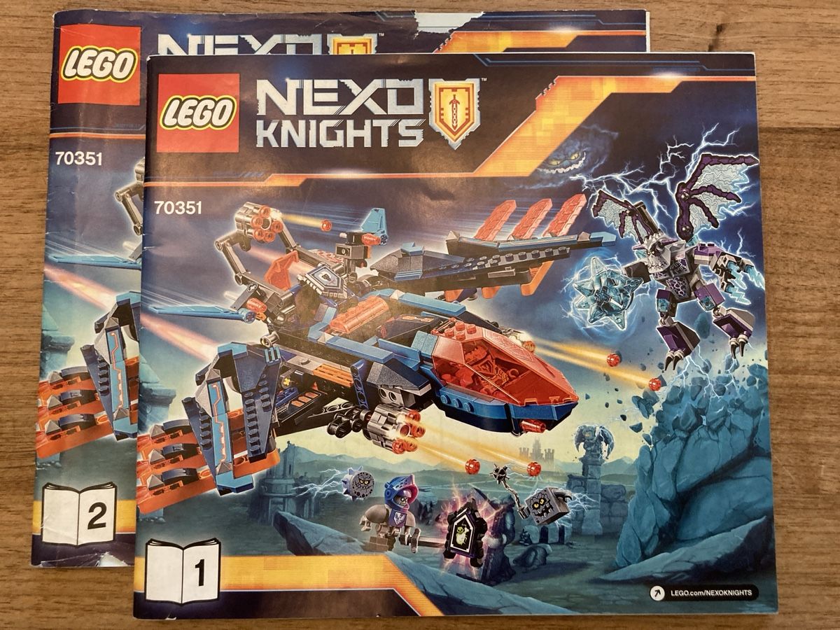 Clay’s Falcon Fighter Blaster - Lego Nexo Knights - 70351 (Gebraucht ...