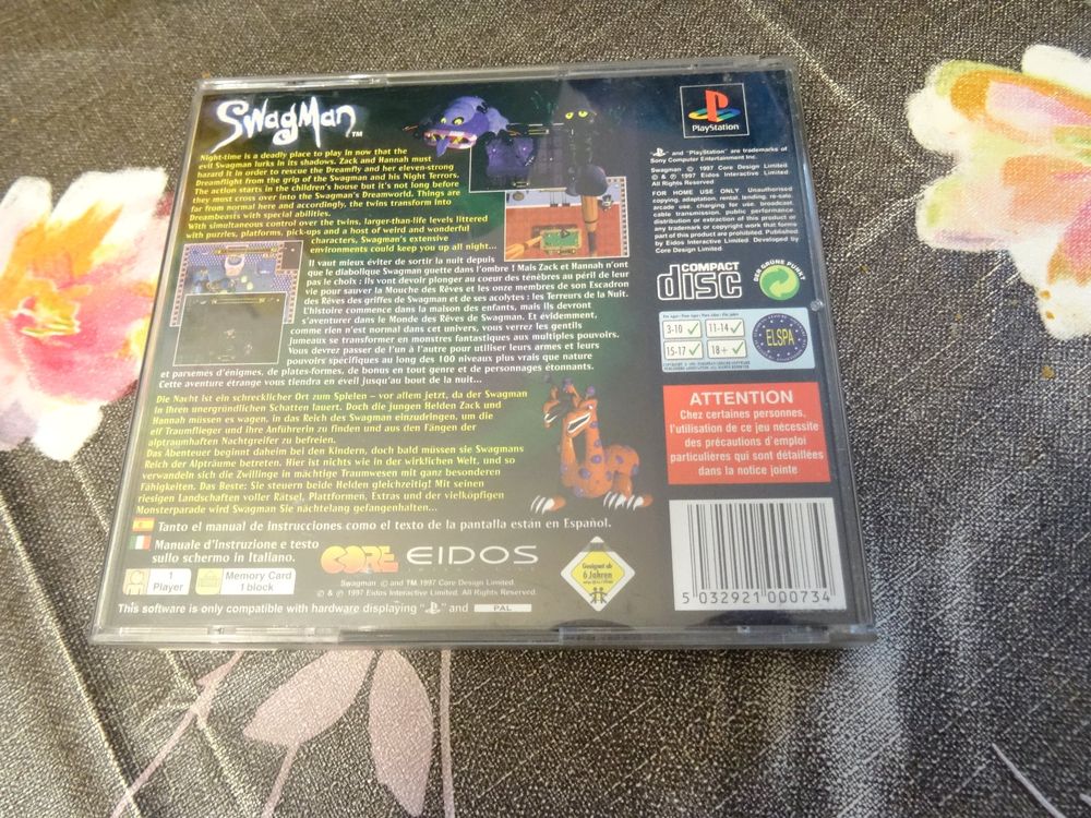 Swagman Swag Man PS1 | Kaufen auf Ricardo