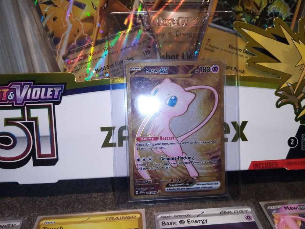 XXL Pokémon Karten Sammlung MEW 151💪Top Karten💪Mew EX Gold | Kaufen auf ...