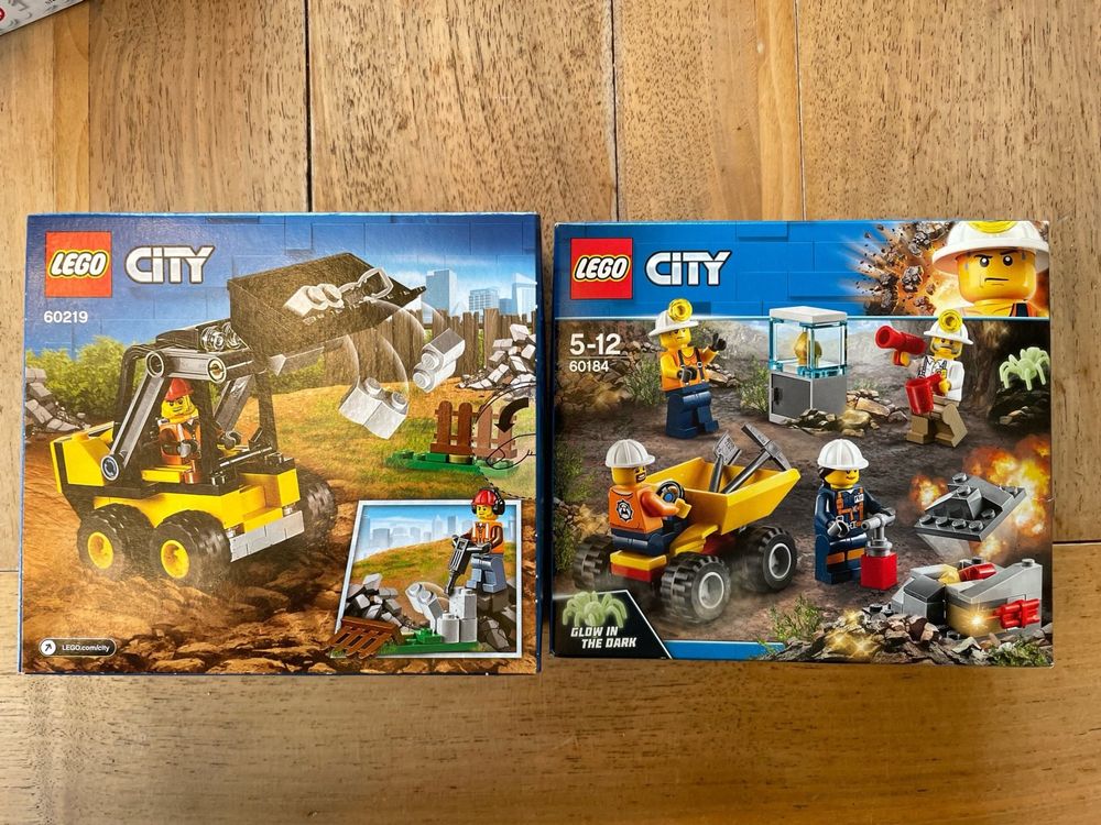 Lego City Baustellenarbeiter (60219 & 60184) OVP & NEU | Kaufen auf Ricardo