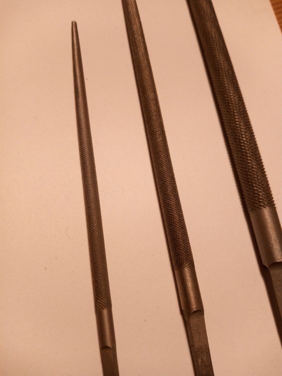 Feilen Set, präzision von Baiter Swiss Neu, rund/ halbrund 1 (Neu ...