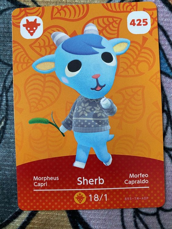 Sherb/ Morpheus EU 425 Amiibo Animal Crossing ab1.- | Kaufen auf Ricardo