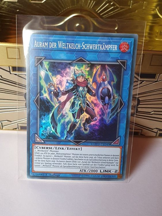 Auram d. Weltkelch Schwertkämpfer Yugioh (Gebraucht) in Oberdorf BL für ...