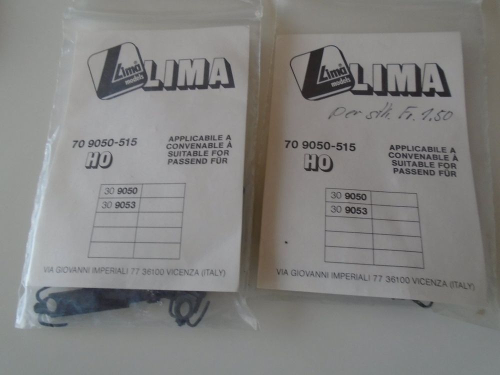 7 Lima Kupplungen 70 9050-515, H0, GS (Neu (gemäss Beschreibung)) in ...
