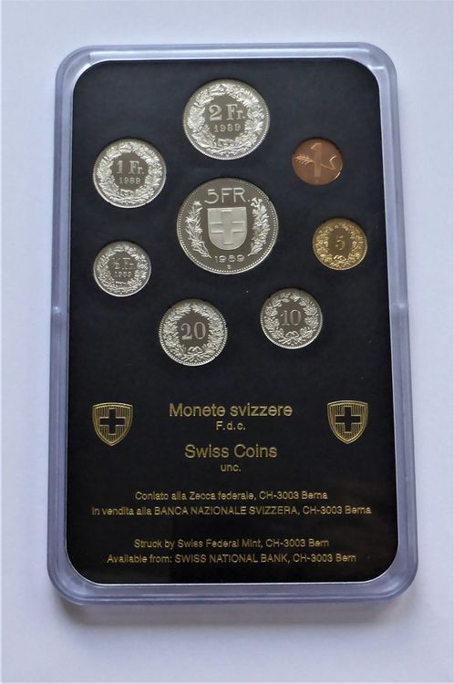 CH Münzsatz 1989 - stgl./ fdc | Kaufen auf Ricardo