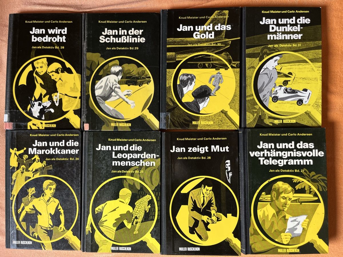 Jan als Detektiv, 8 fortlaufende Bände, 24 - 31 (Gebraucht) in ...