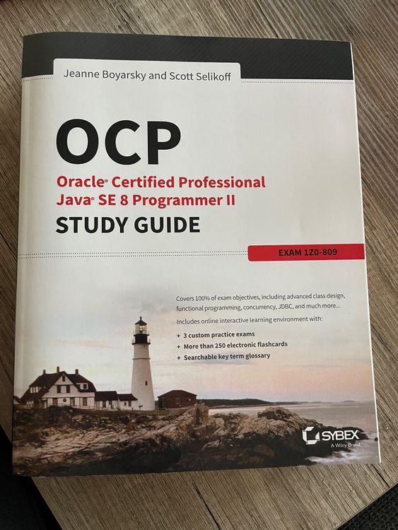 ОСР Oracle Certified Professional Java® Se 8 Programmer Li Kaufen Auf
