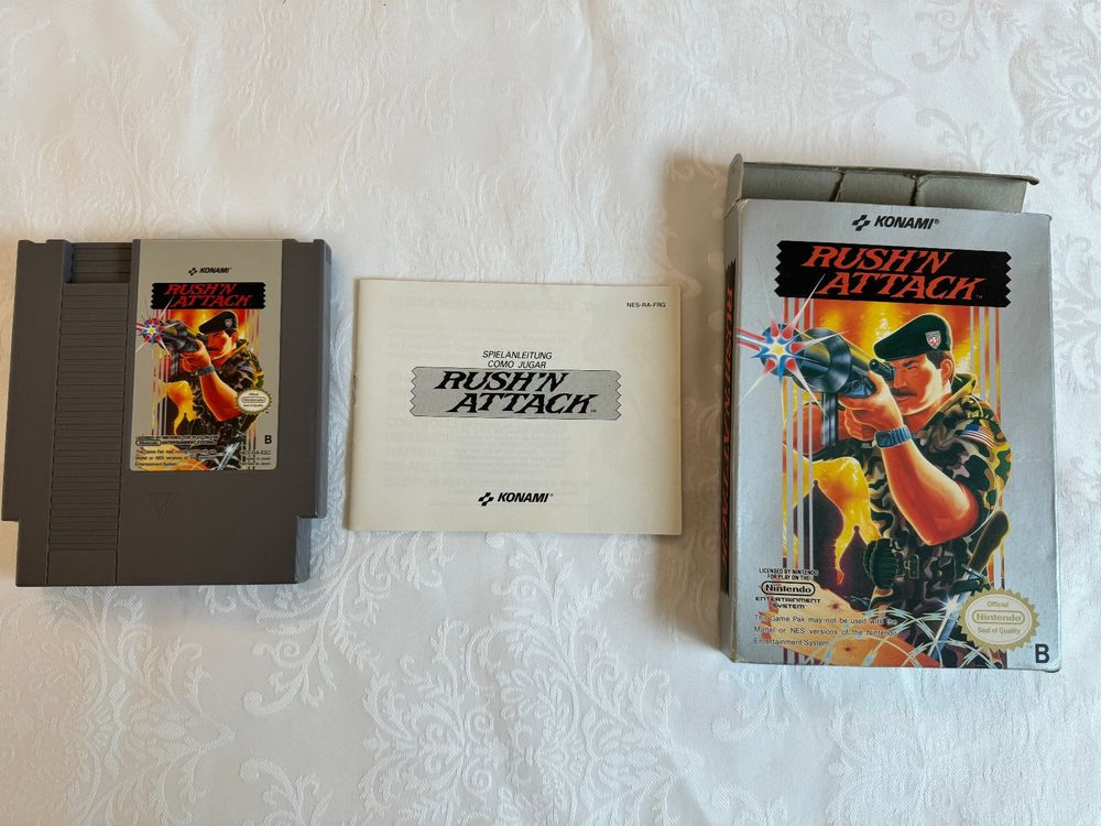 NES Rush'n Attack Nintendo System NES Game inkl. OVP ab 1.- (Gebraucht ...